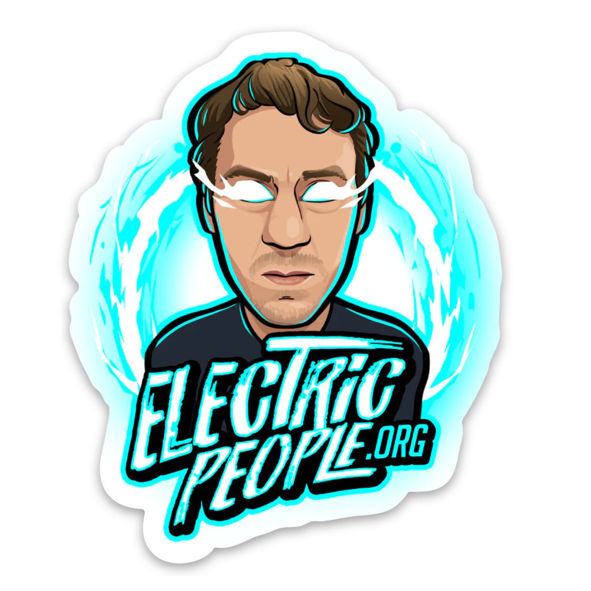 Electric People Sticker – Speedy Feet